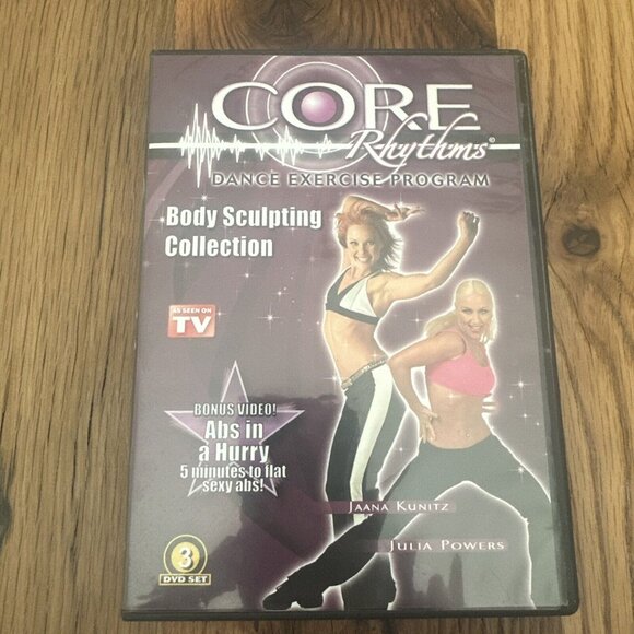 Media | Core Rhythms Dance Exercise Program Dvd Set 3 Tested Working 9s ...